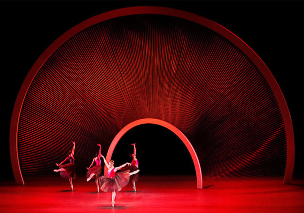 Architecture of Dance | Set Design by Santiago Calatrava. - Yellowtrace