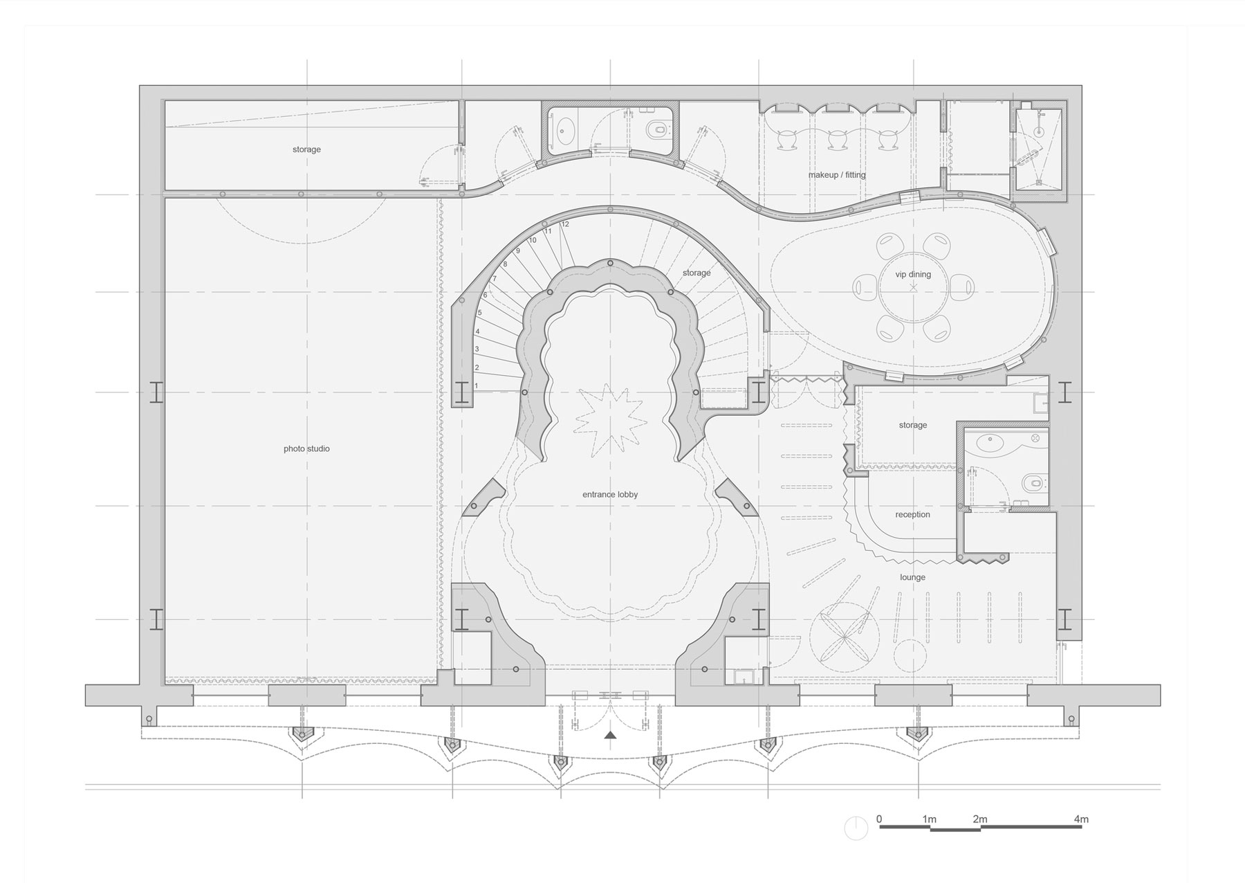 Masquerade Photography Studio in Beijing by 123 architects | Yellowtrace