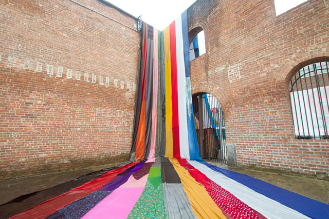 Textile Installation Art by Amanda Browder // Brooklyn, New York.
