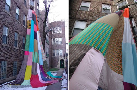 Textile Installation Art by Amanda Browder // Brooklyn, New York.