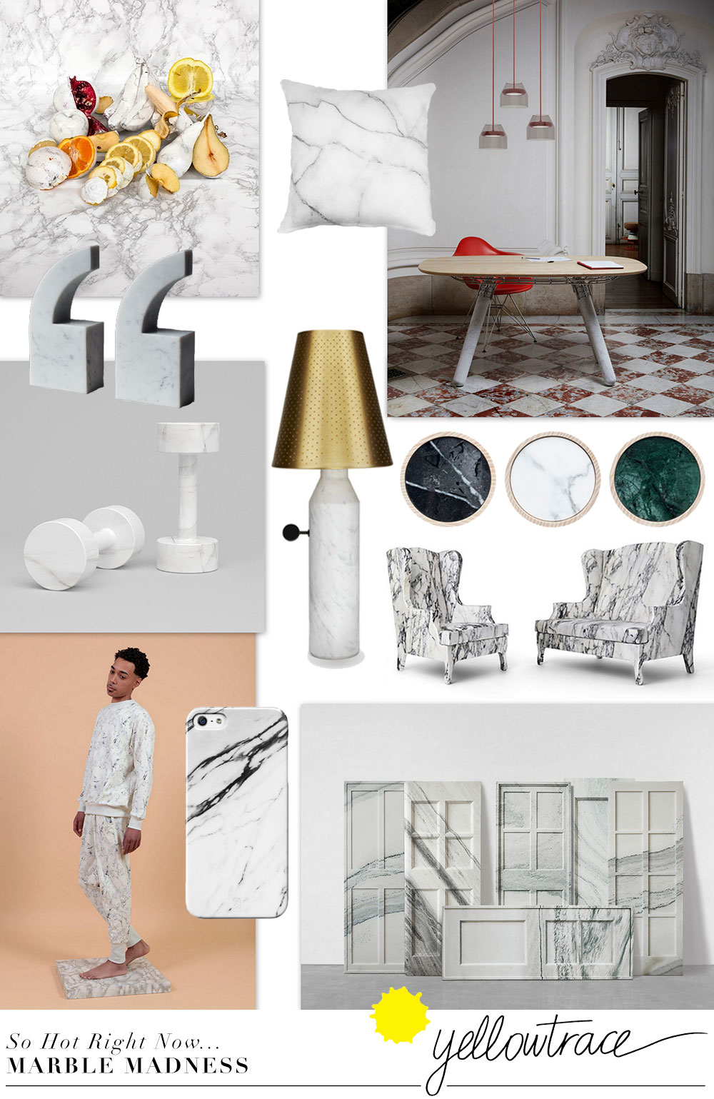 Marble Trends: Part 01 Curated by Yellowtrace.