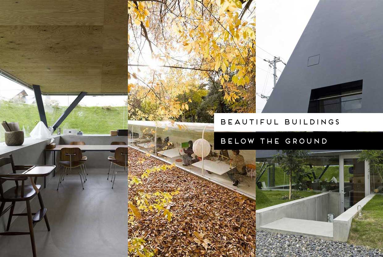Beautiful Buildings Below The Ground | Curated by Yellowtrace.