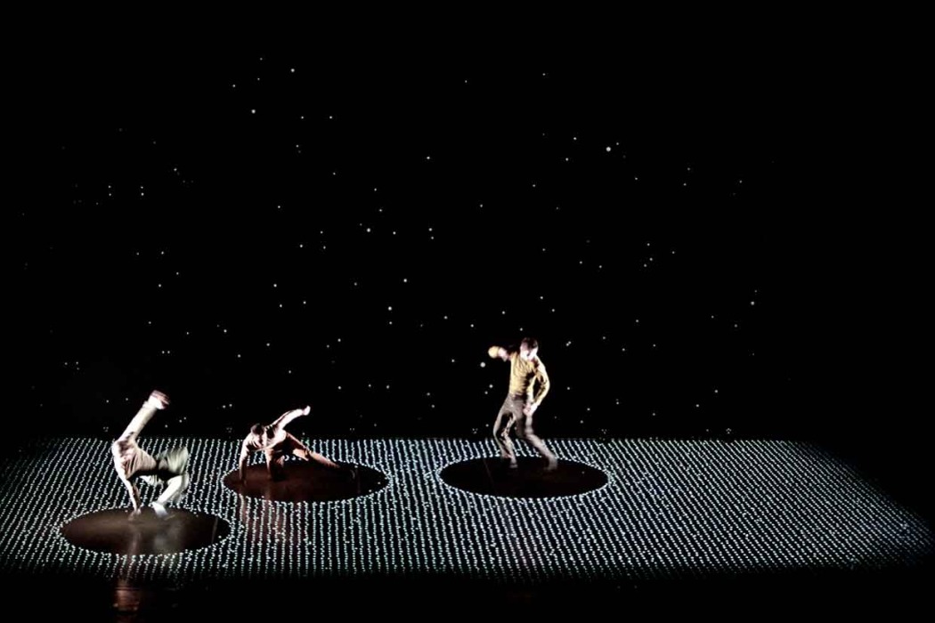 Pixel: Dance Performance Meets Interactive Digital Projection.