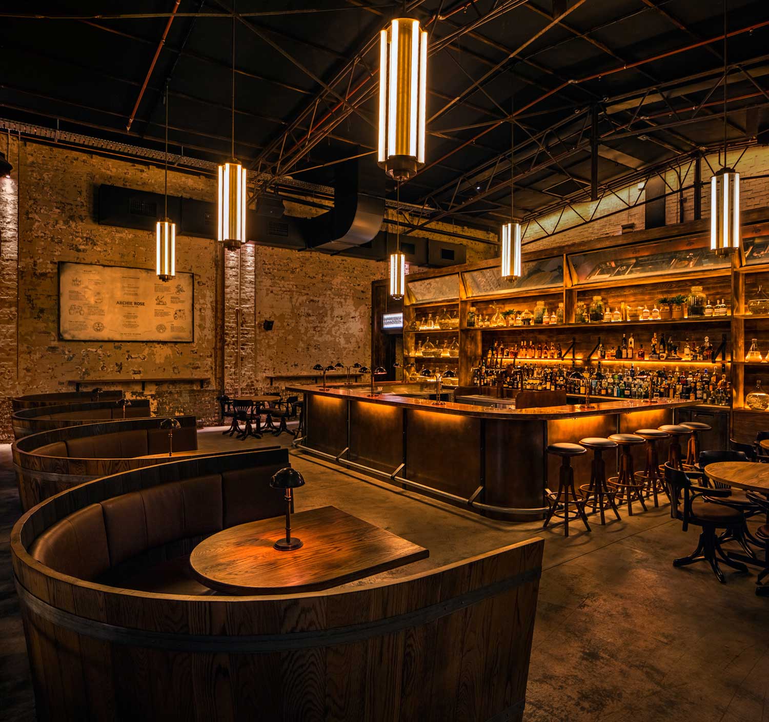 Archie Rose Distillery in Sydney's Rosebery by Acme & Co.