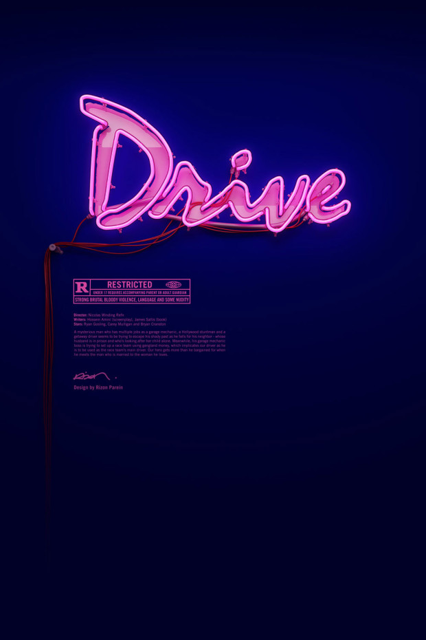 Neon Typography Art by Rizon Parein | Yellowtrace.