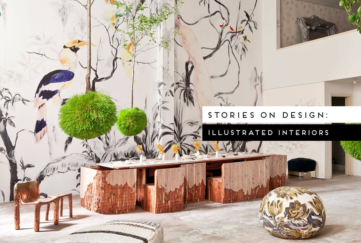 Stories On Design by Yellowtrace: Illustrated Interiors.