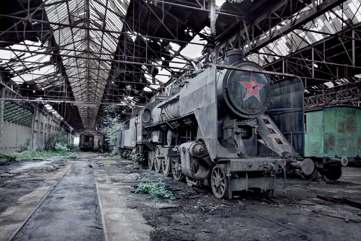 Empty & Abandoned Buildings, Curated by Yellowtrace.