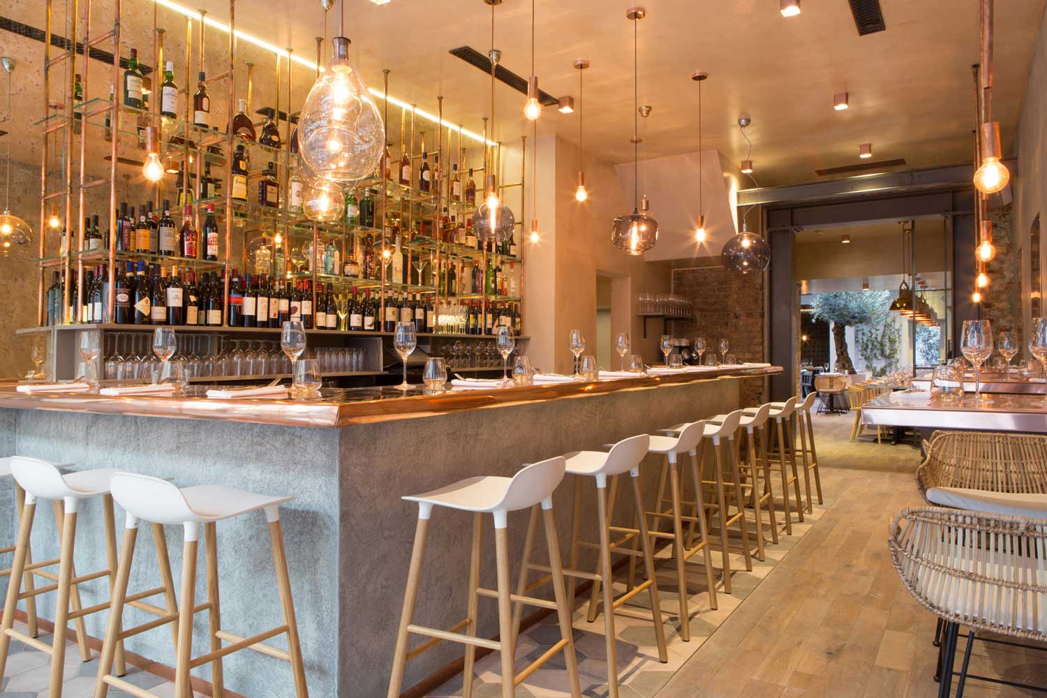 Bandol Bar & Restaurant by Kinnersley Kent Design.