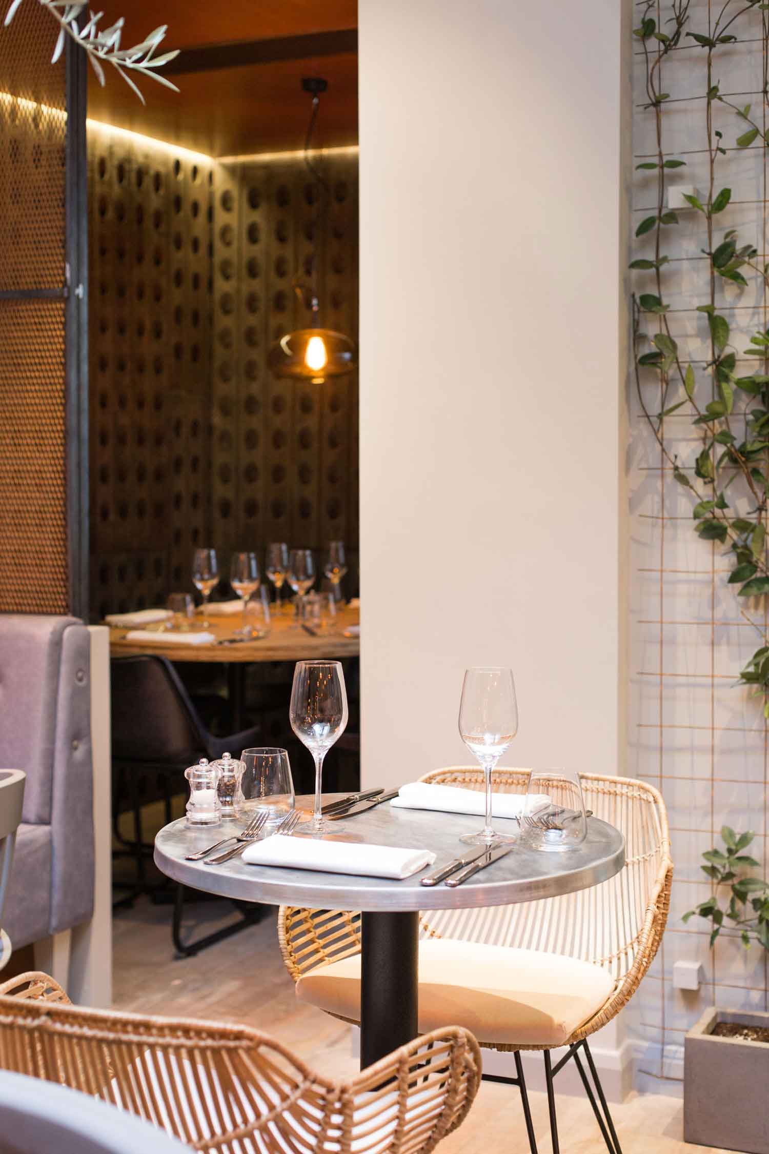 Bandol Bar & Restaurant by Kinnersley Kent Design.