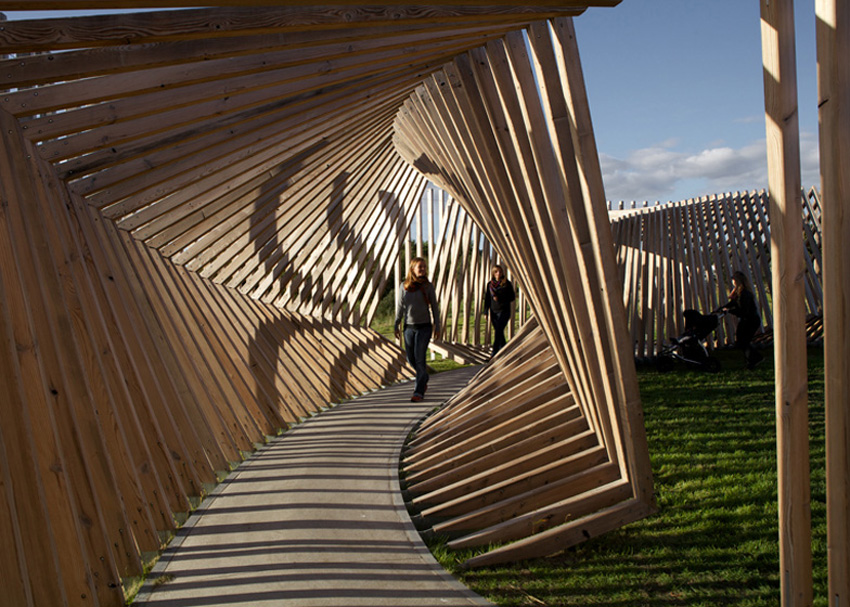 Stories On Design: Temporary Timber Structures | Yellowtrace