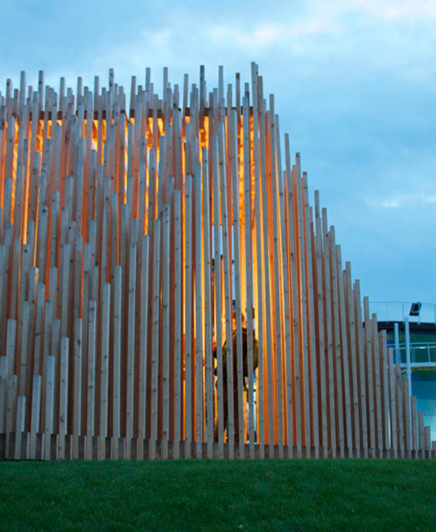 Stories On Design: Temporary Timber Structures | Yellowtrace
