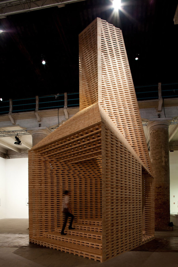 Stories On Design: Temporary Timber Structures | Yellowtrace