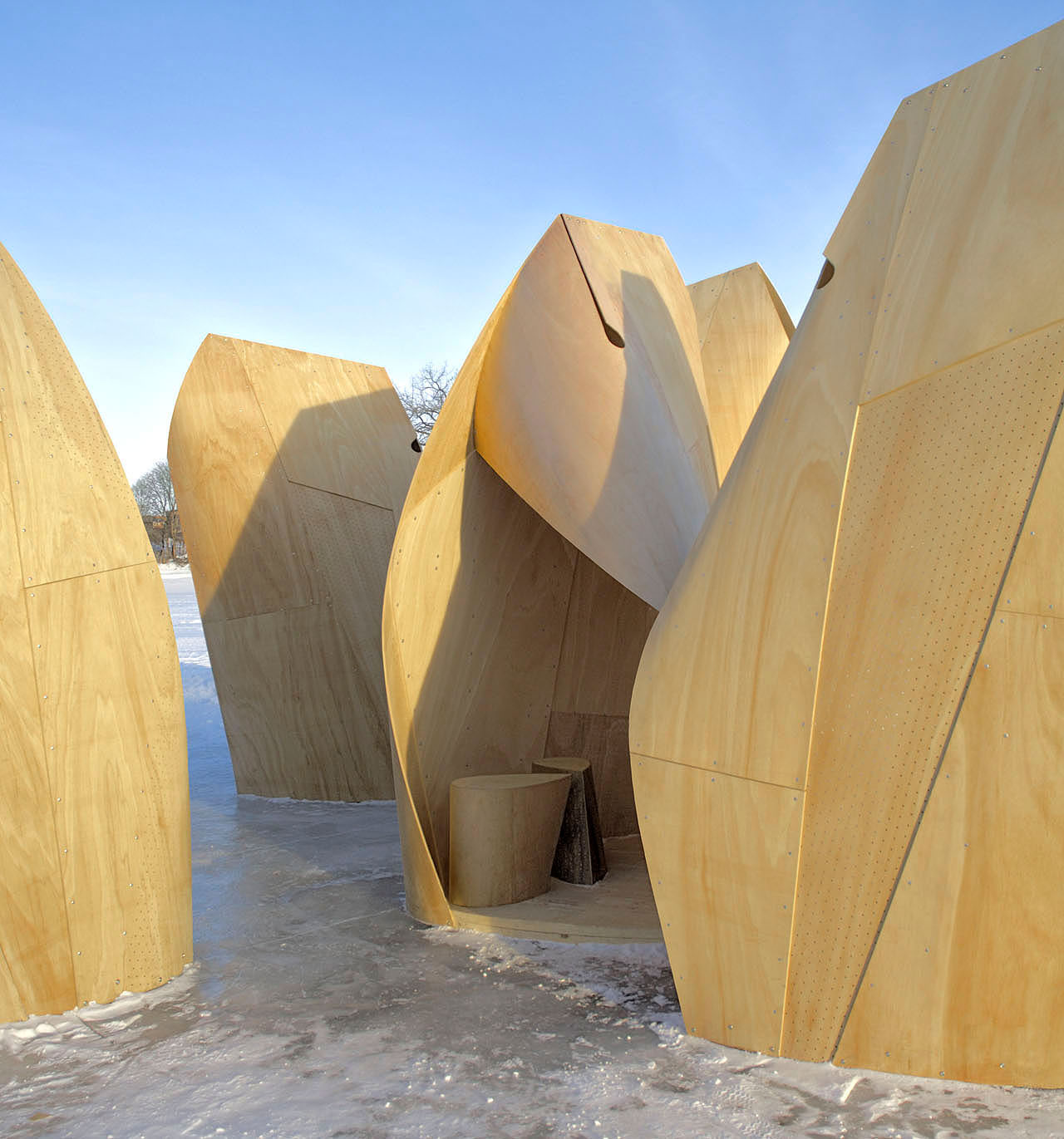 Stories On Design: Temporary Timber Structures | Yellowtrace