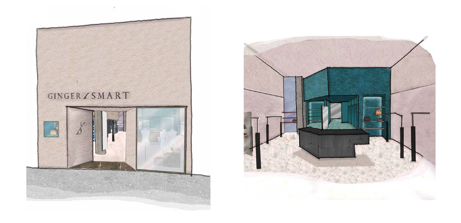 Flack Studio's New Retail Concept for Ginger & Smart.