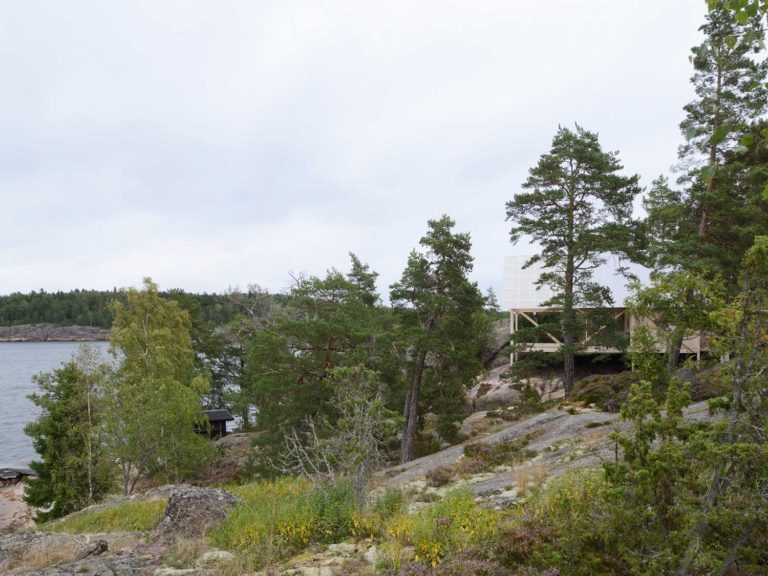 Viggsö Island House in Sweden by Arrhov Frick.