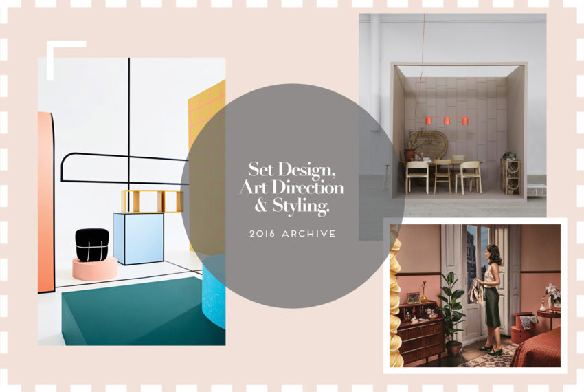 Set Design, Art Direction & Styling | Yellowtrace 2016 Archive