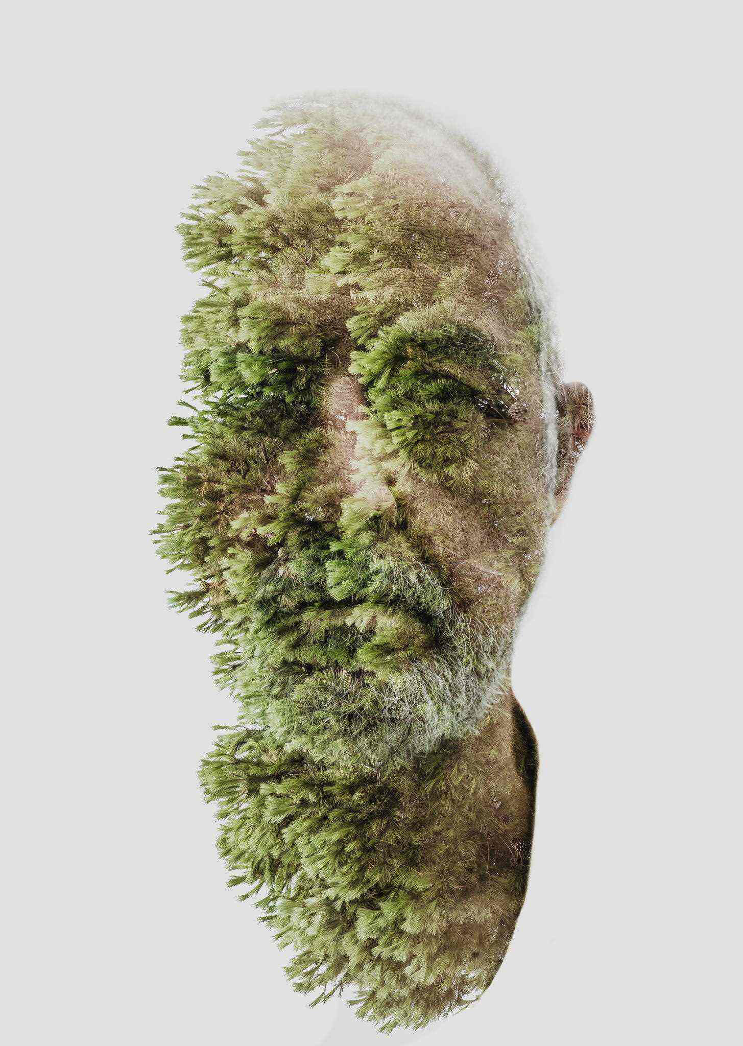 Curated Collection of Hypnotic Double Exposure Portraits | Yellowtrace.