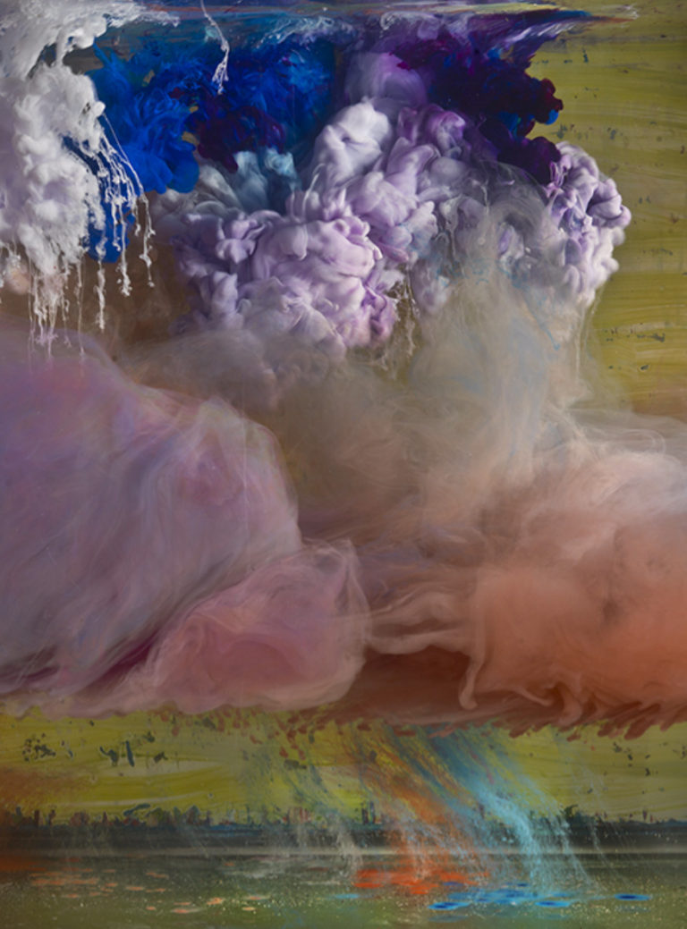 Kim Keever's Mesmerising Art Made by Squeezing Paint into Water ...