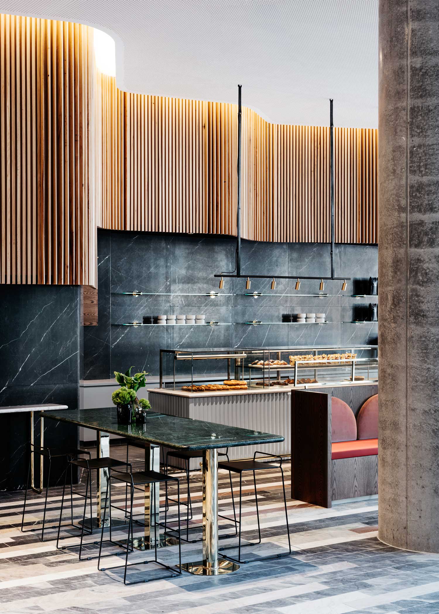 Toby’s Estate Cafe in Darling Square, Sydney by Studio Tate | Yellowtrace