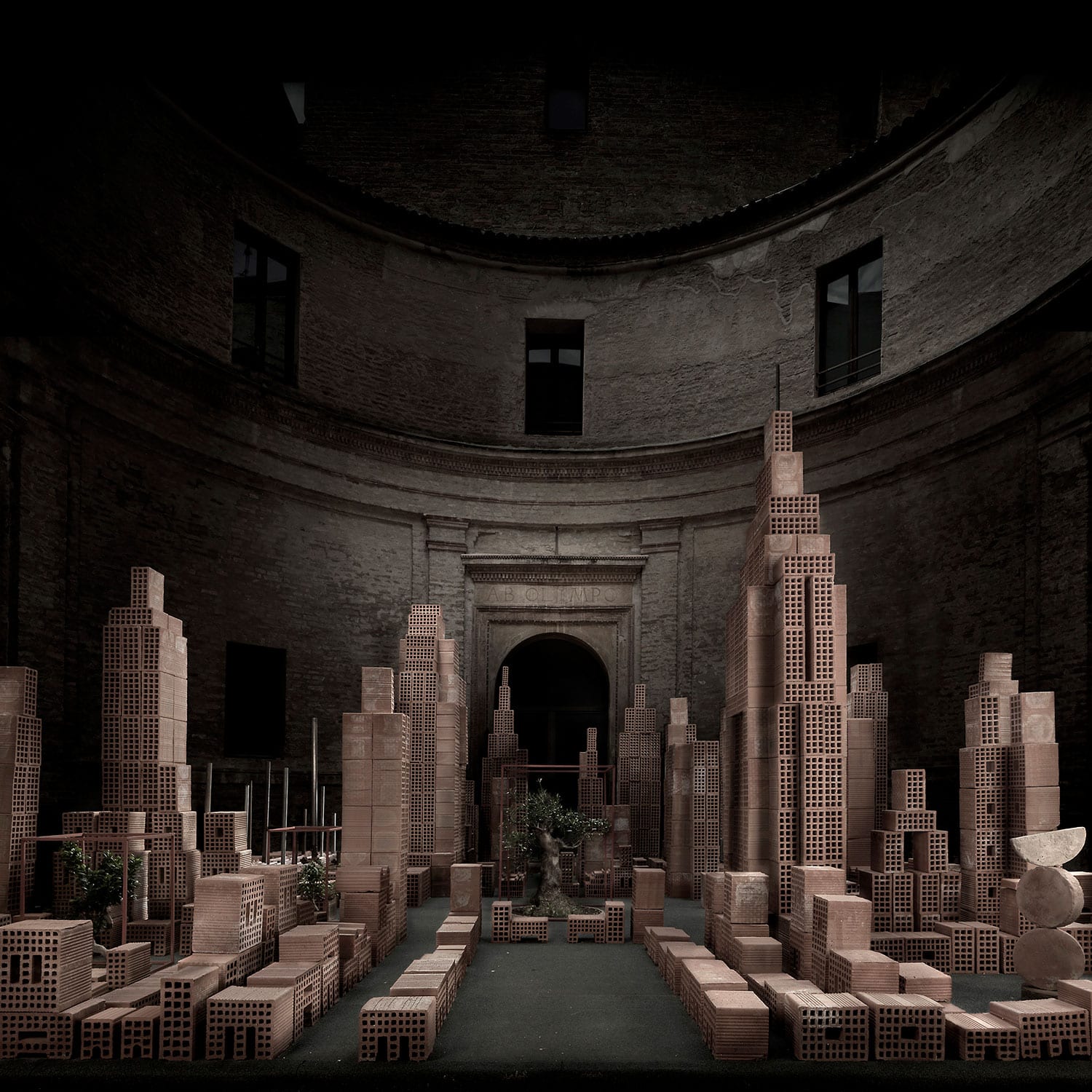 Bricks Decoded: Miniature City Created From Bricks by Matteo Mezzadri.