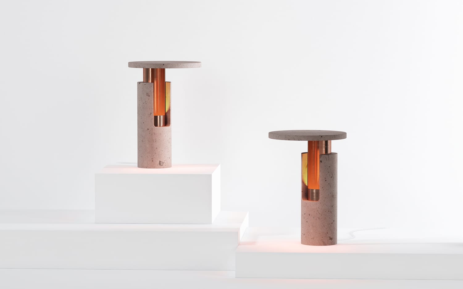 New Volcanic Rock & Copper Lamps by davidpompa | Yellowtrace