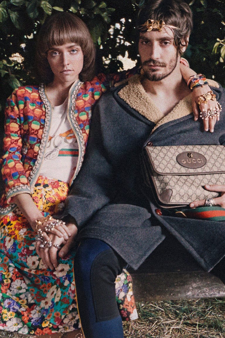 Gucci's Awesome Cruise 2018 Campaign Shot by Mick Rock | Yellowtrace