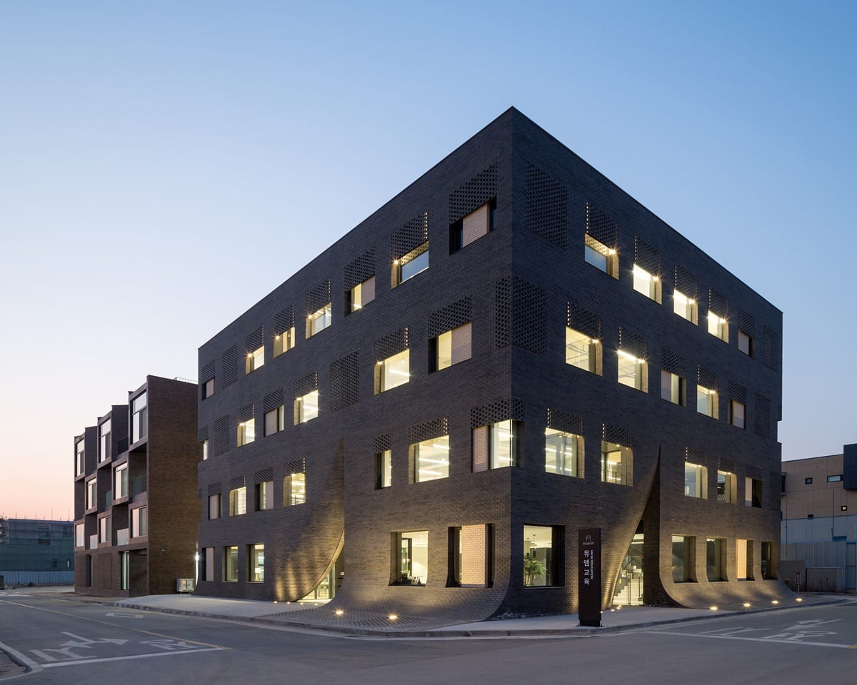 Bricks Decoded: Curved Brick Buildings, Curated by Yellowtrace.