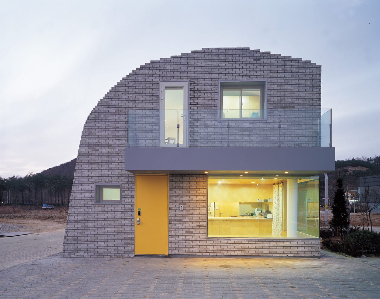 Bricks Decoded: Curved Brick Buildings, Curated by Yellowtrace.