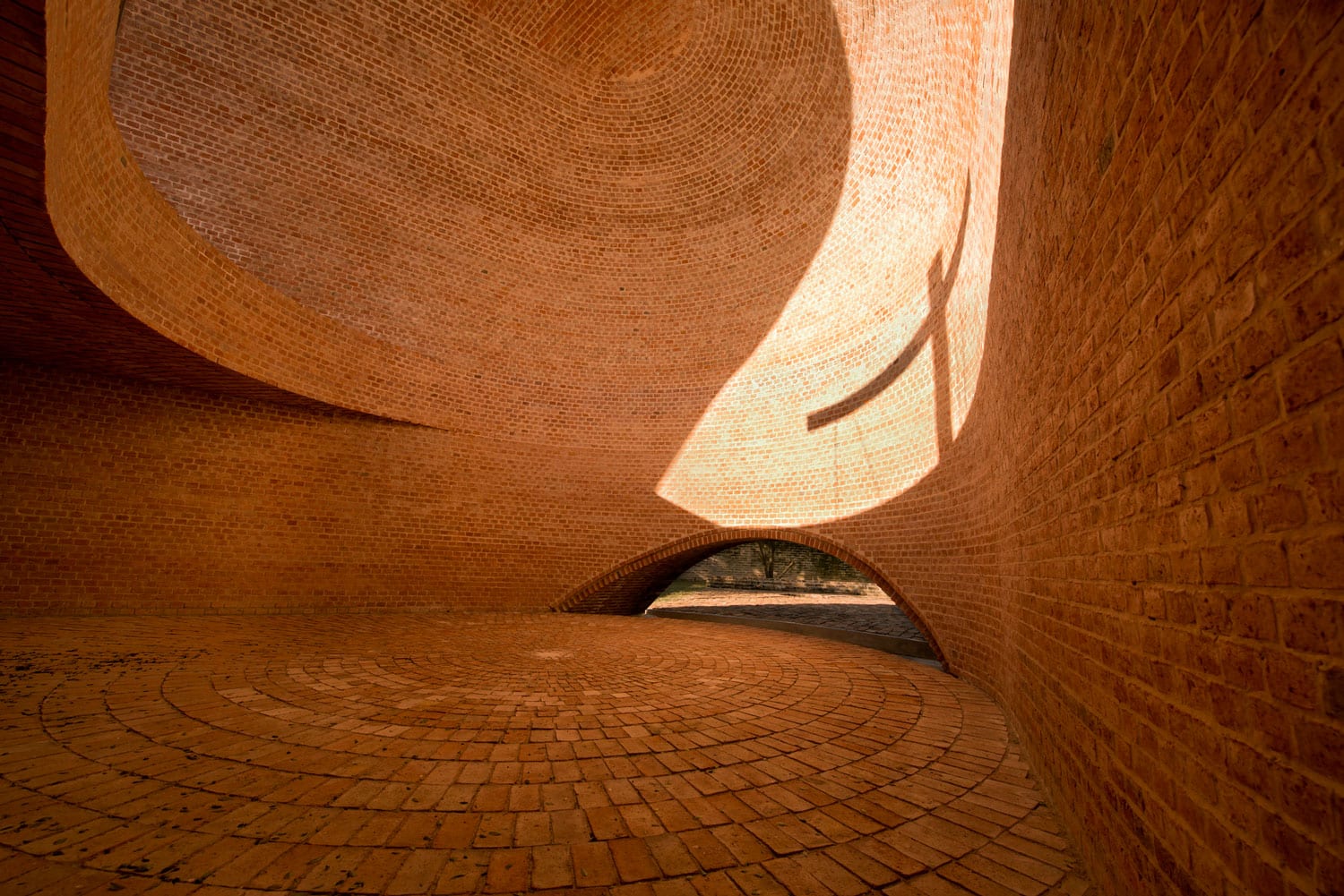 Bricks Decoded: Curved Brick Buildings, Curated by Yellowtrace.