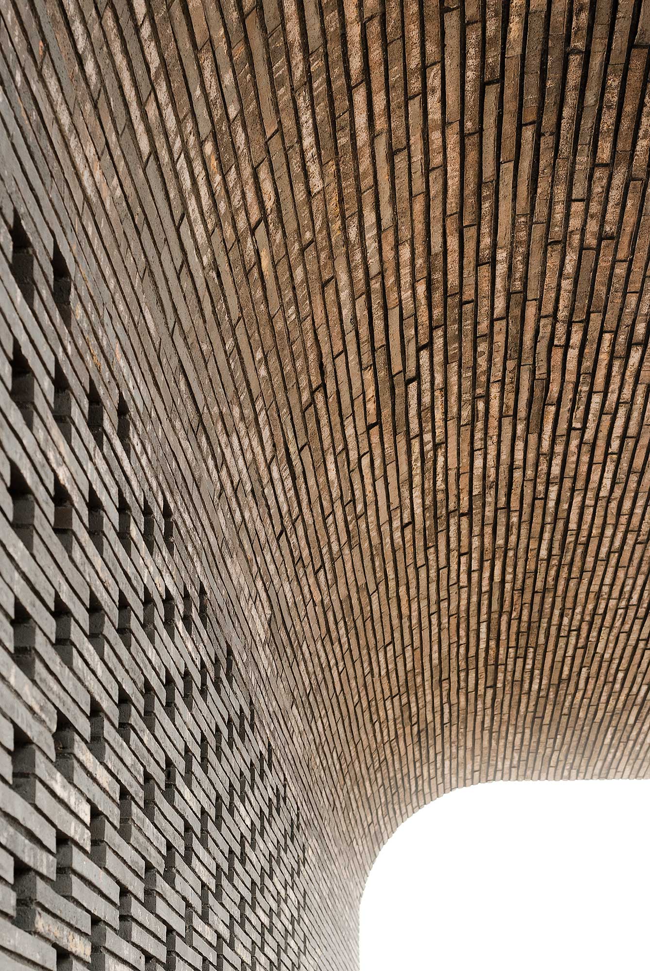 Bricks Decoded: Curved Brick Buildings, Curated by Yellowtrace.