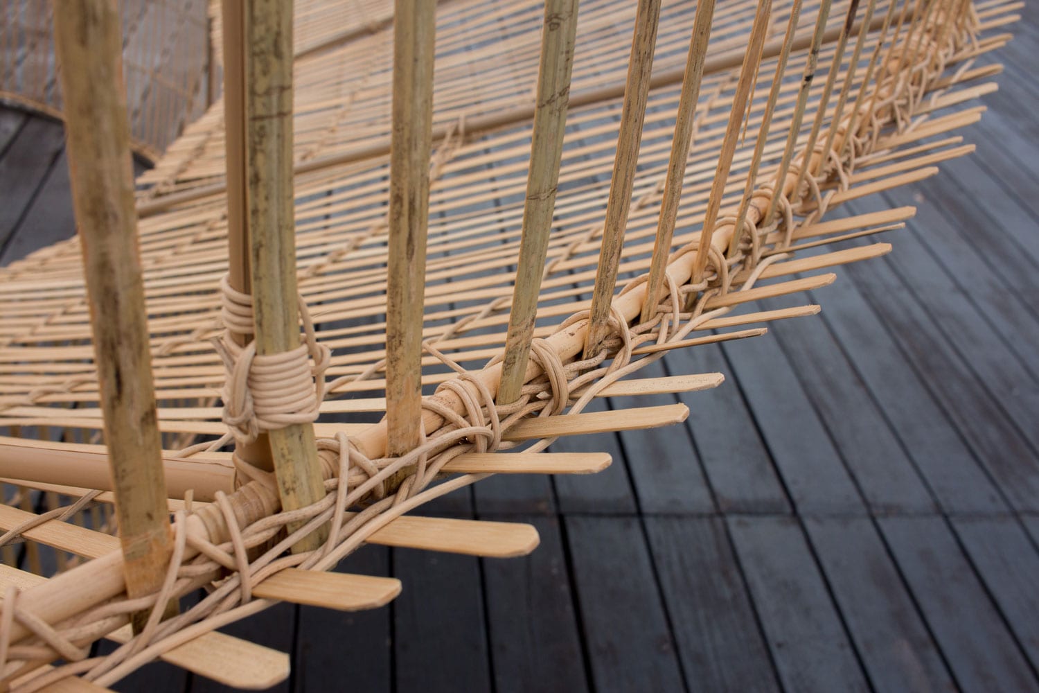 Fish Trap Bamboo House in Taiwan by Cheng-Tsung Feng | Yellowtrace