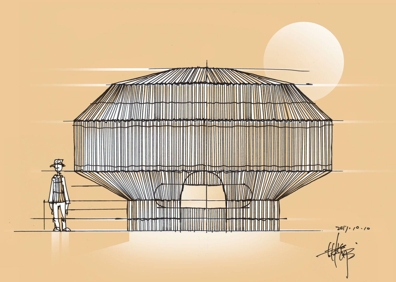 Fish Trap Bamboo House in Taiwan by Cheng-Tsung Feng | Yellowtrace