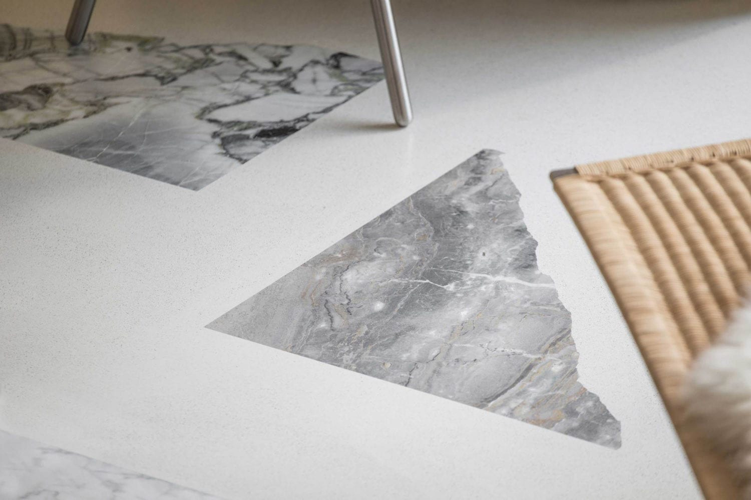 Terrazzo Marble Apartment in Lithuania by DO Architects | Yellowtrace