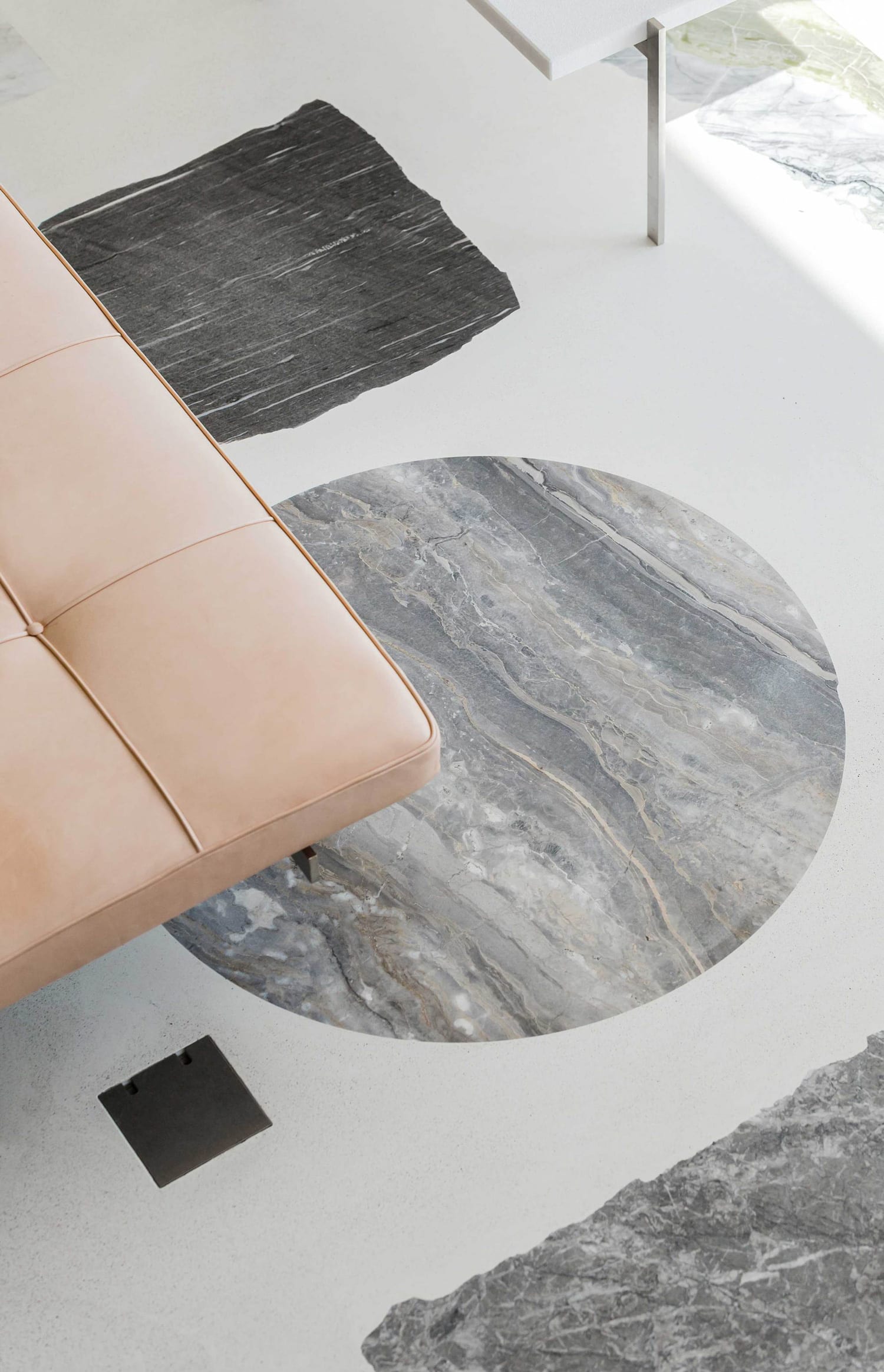 Six Projects with Rocking Stone Floors | Yellowtrace