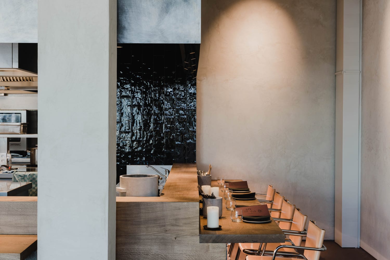 L.E.S.S Eatery in Bruges, Belgium by Another Studio | Yellowtrace