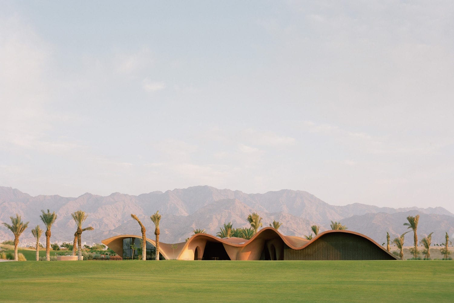 Ayla Golf Academy & Clubhouse in Aqaba by Oppenheim Architecture.
