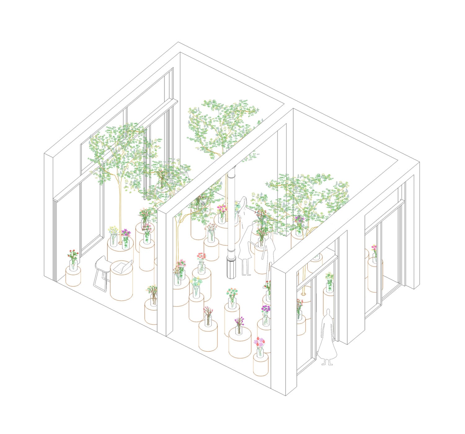 Colvin Florist in Barcelona by Roman Izquierdo Bouldstridge | Yellowtrace