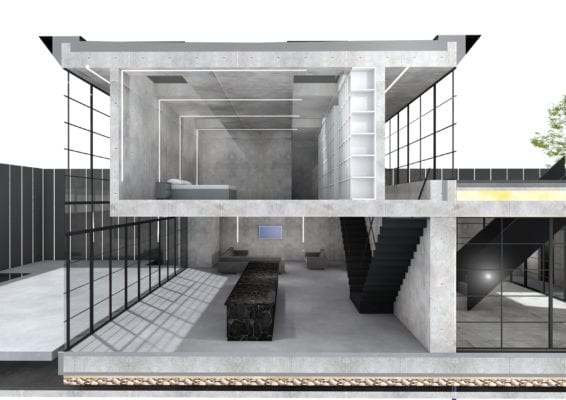 Ghost House in Stratford-upon-Avon, England by BPN Architects.