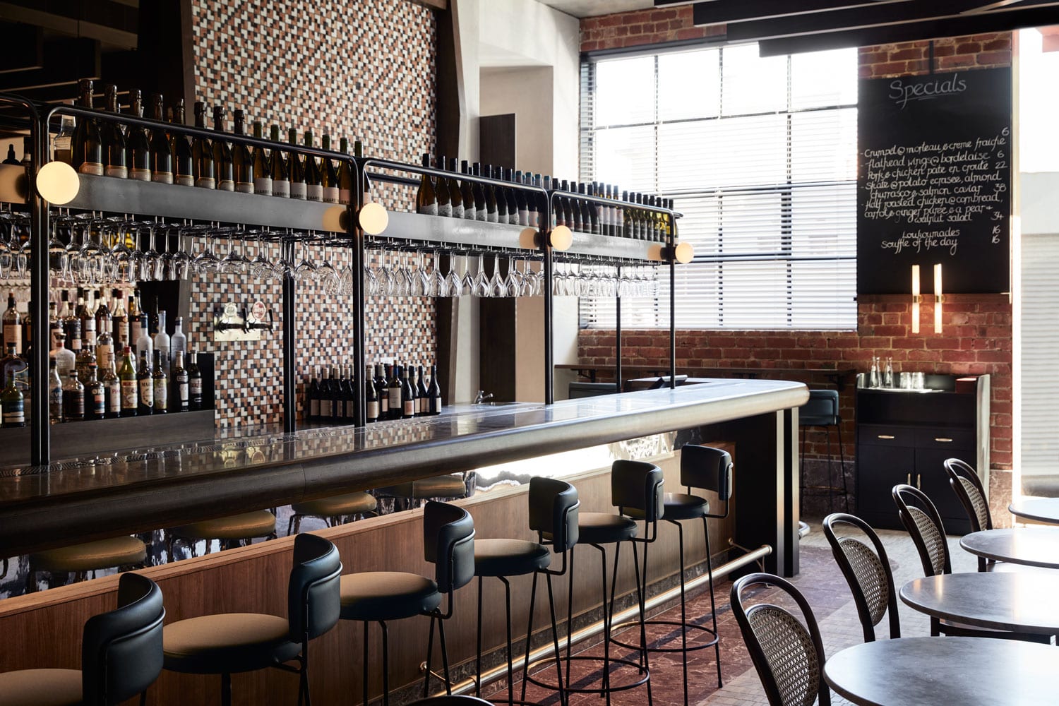 Frederic Restaurant & Bar in Melbourne by SJB Interiors | Yellowtrace