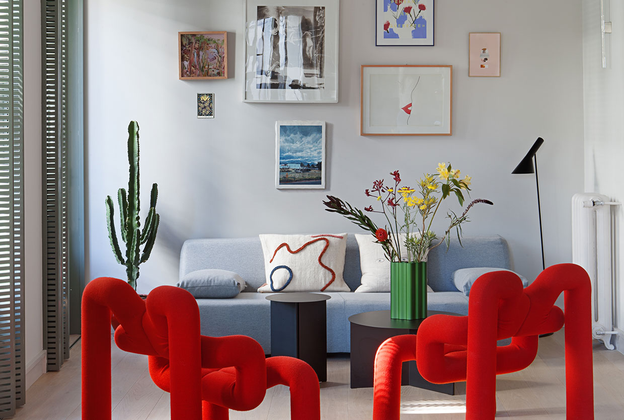 Playful Apartment Renovation in Madrid by Plutarco | Yellowtrace.