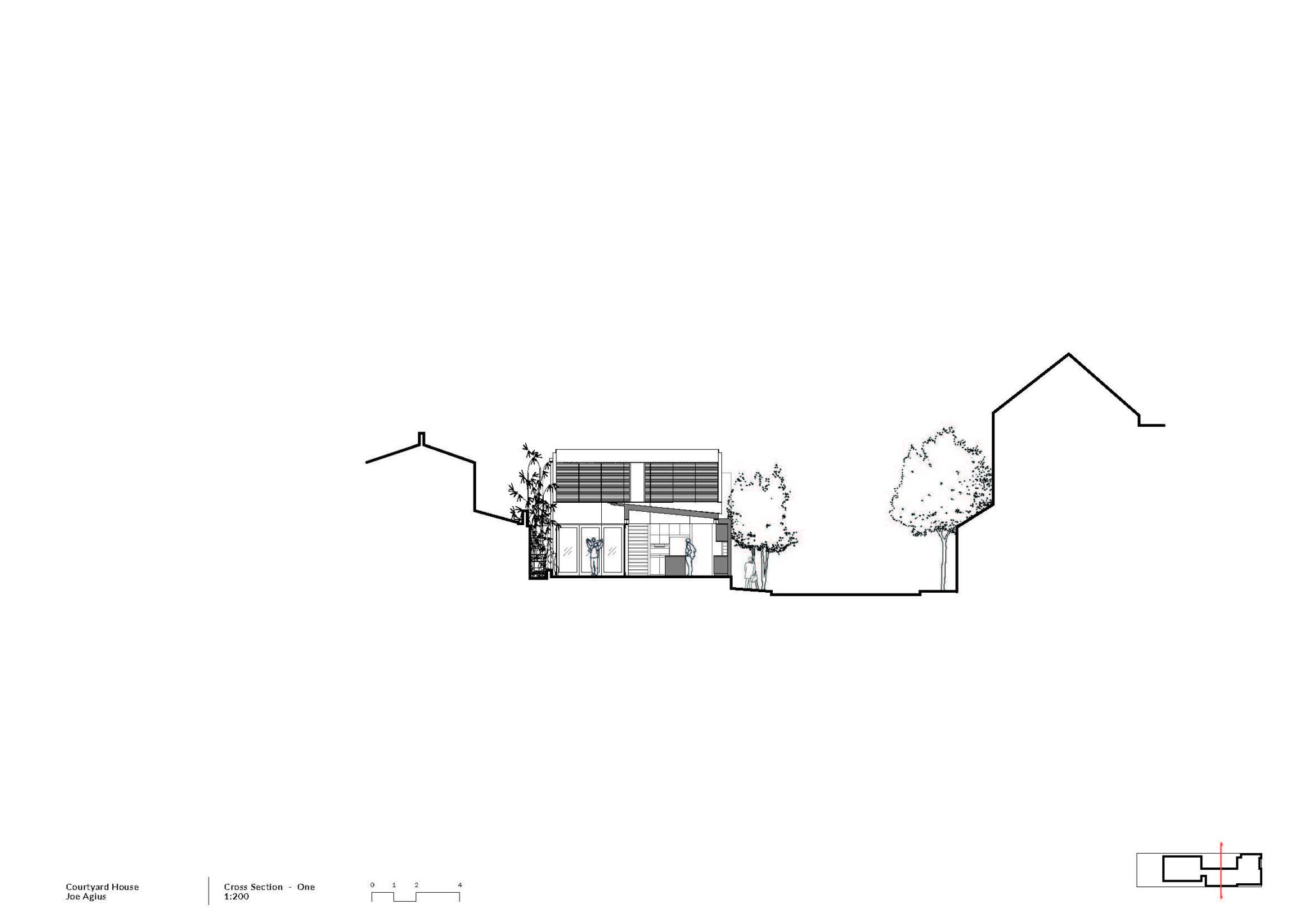 Courtyard House in Glebe by Joe Agius / Cox Architecture | Yellowtrace