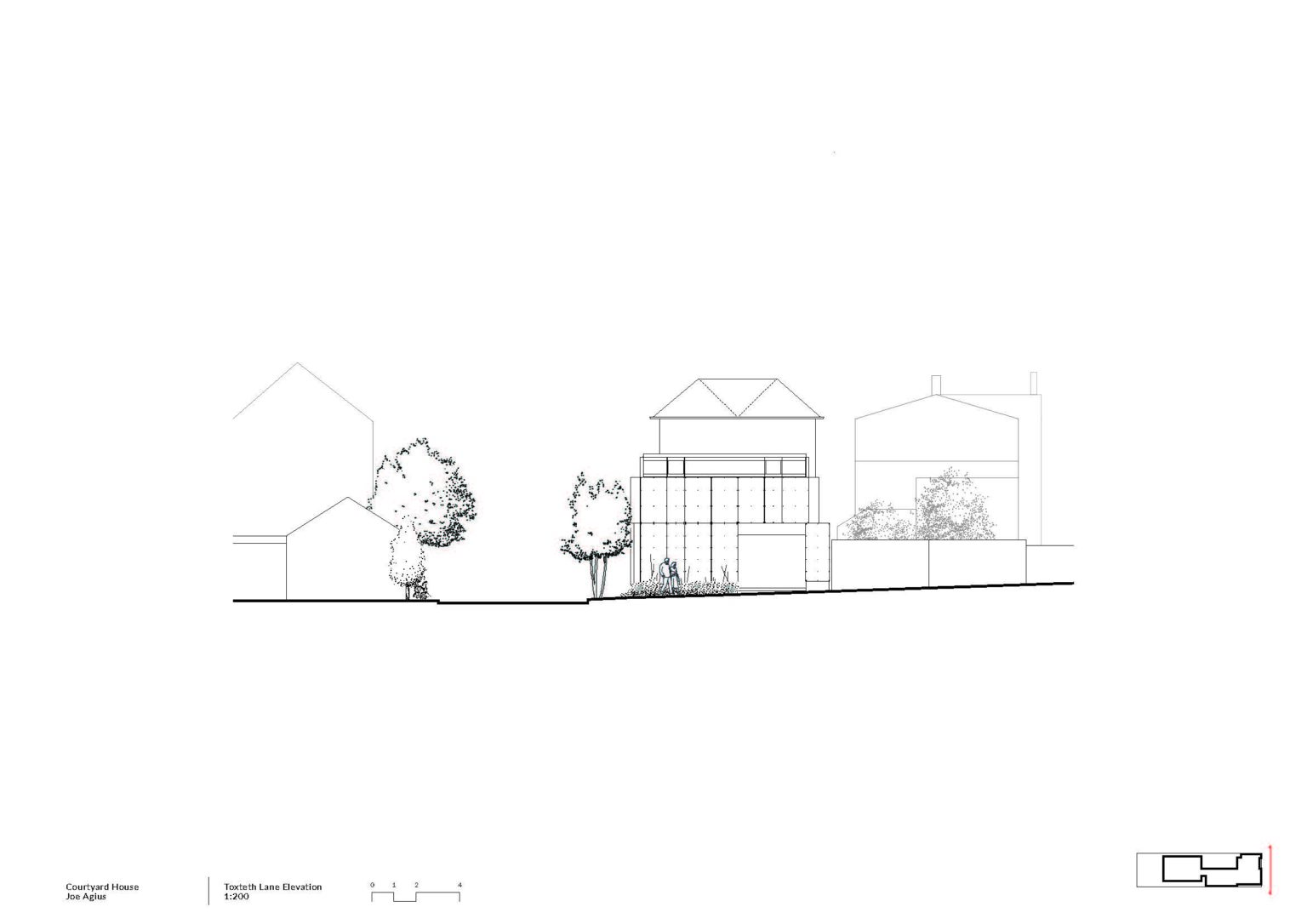Courtyard House in Glebe by Joe Agius / Cox Architecture | Yellowtrace