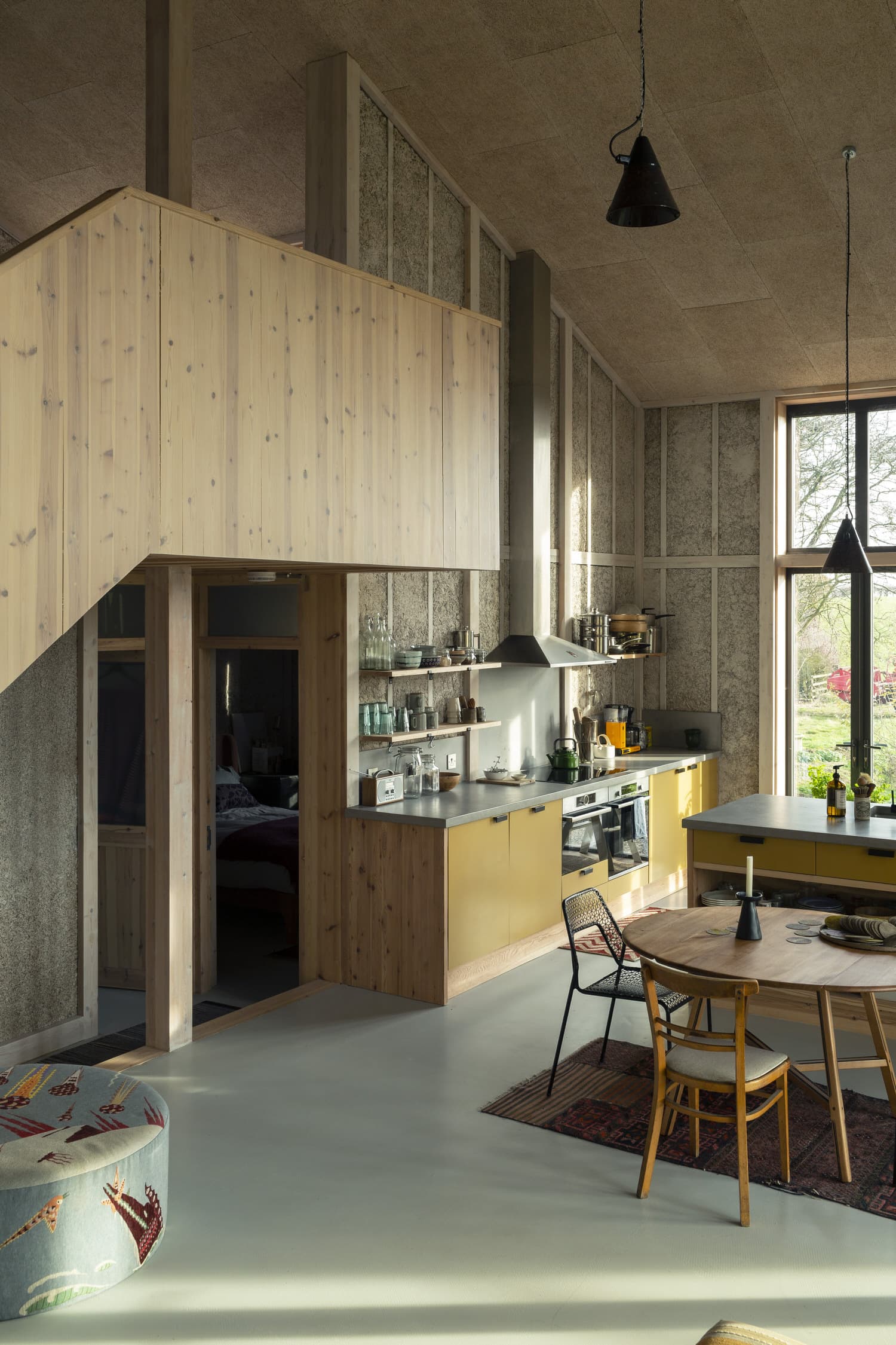 Flat House Zero Carbon Farmhouse by Practice Architecture | Yellowtrace