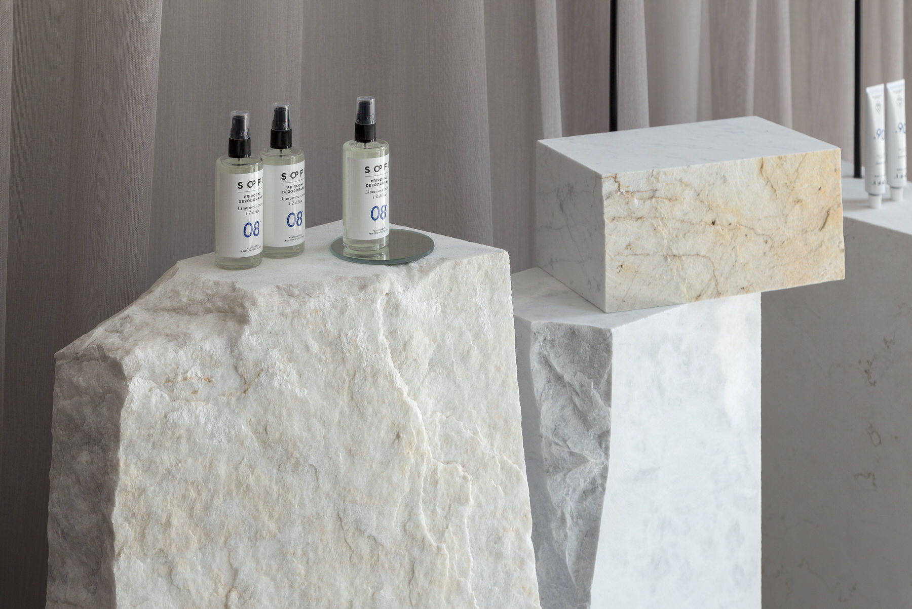 Sofi Cosmetics Store in Belgrade by Studio AUTORI | Yellowtrace