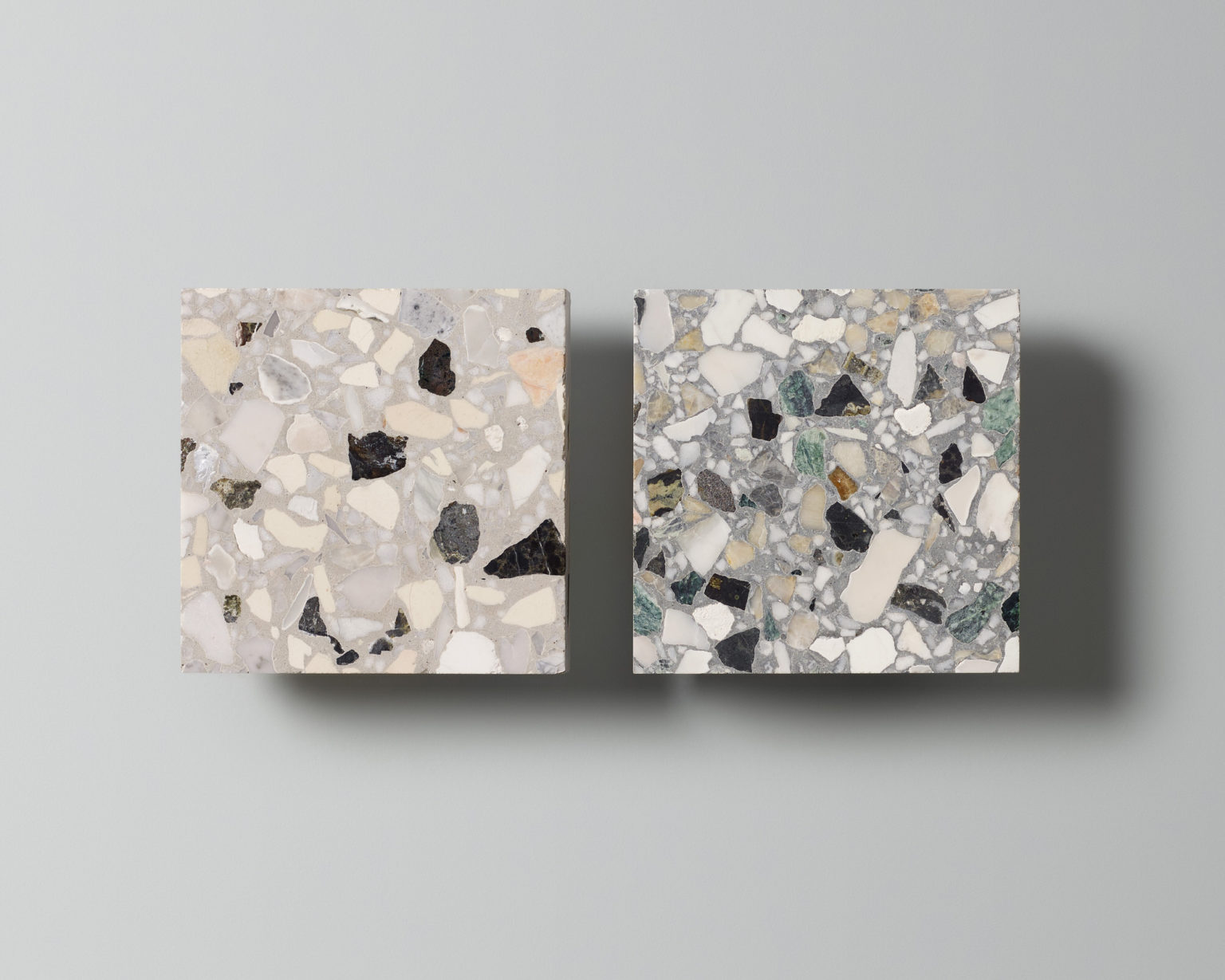 Fibonacci Stone Welcomes Ghosted & Polarity Terrazzo | Yellowtrace