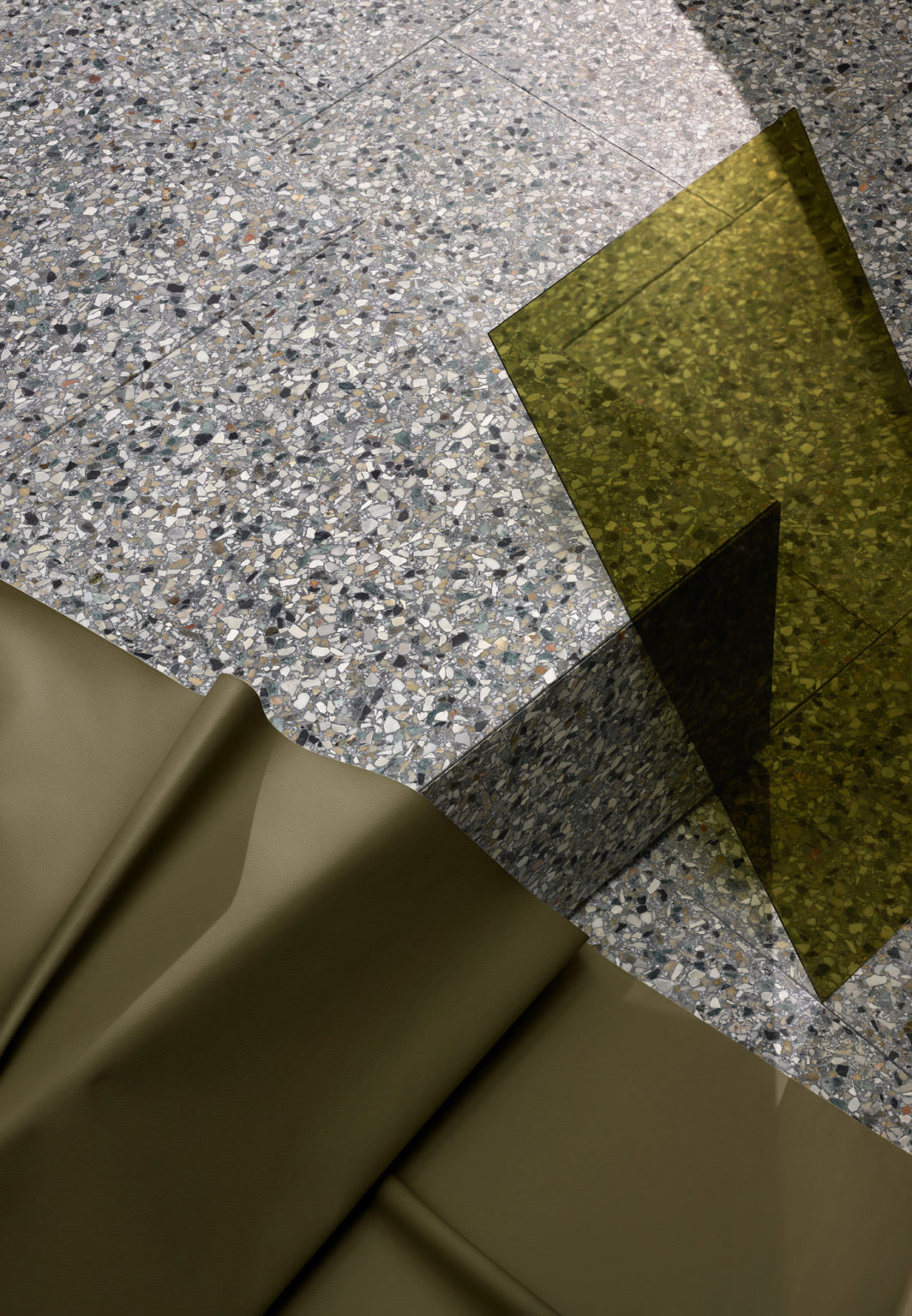 Fibonacci Stone Welcomes Ghosted & Polarity Terrazzo | Yellowtrace