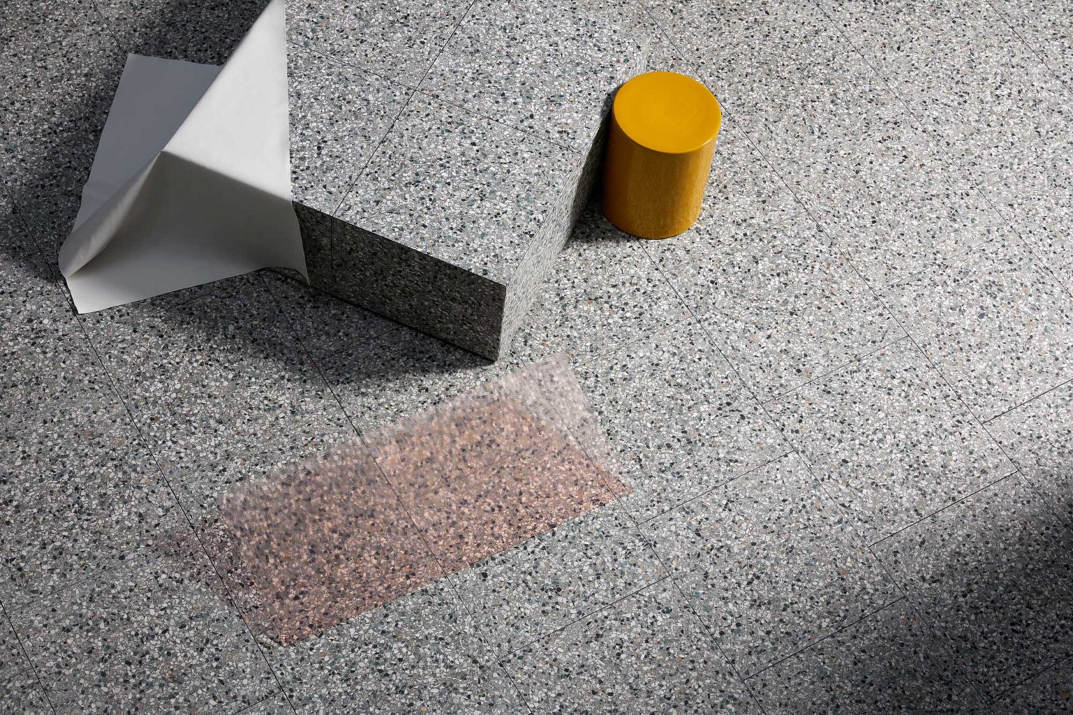 Fibonacci Stone Welcomes Ghosted & Polarity Terrazzo | Yellowtrace
