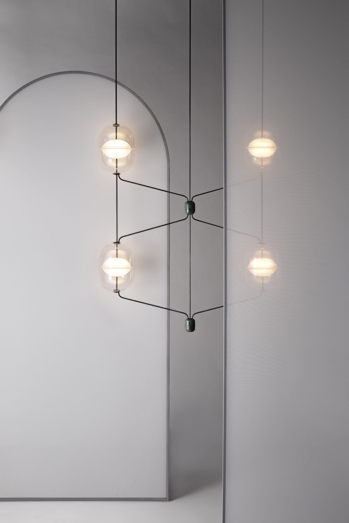 Surreal Interiors Bring to Life Rakumba's Lighting Collections ...
