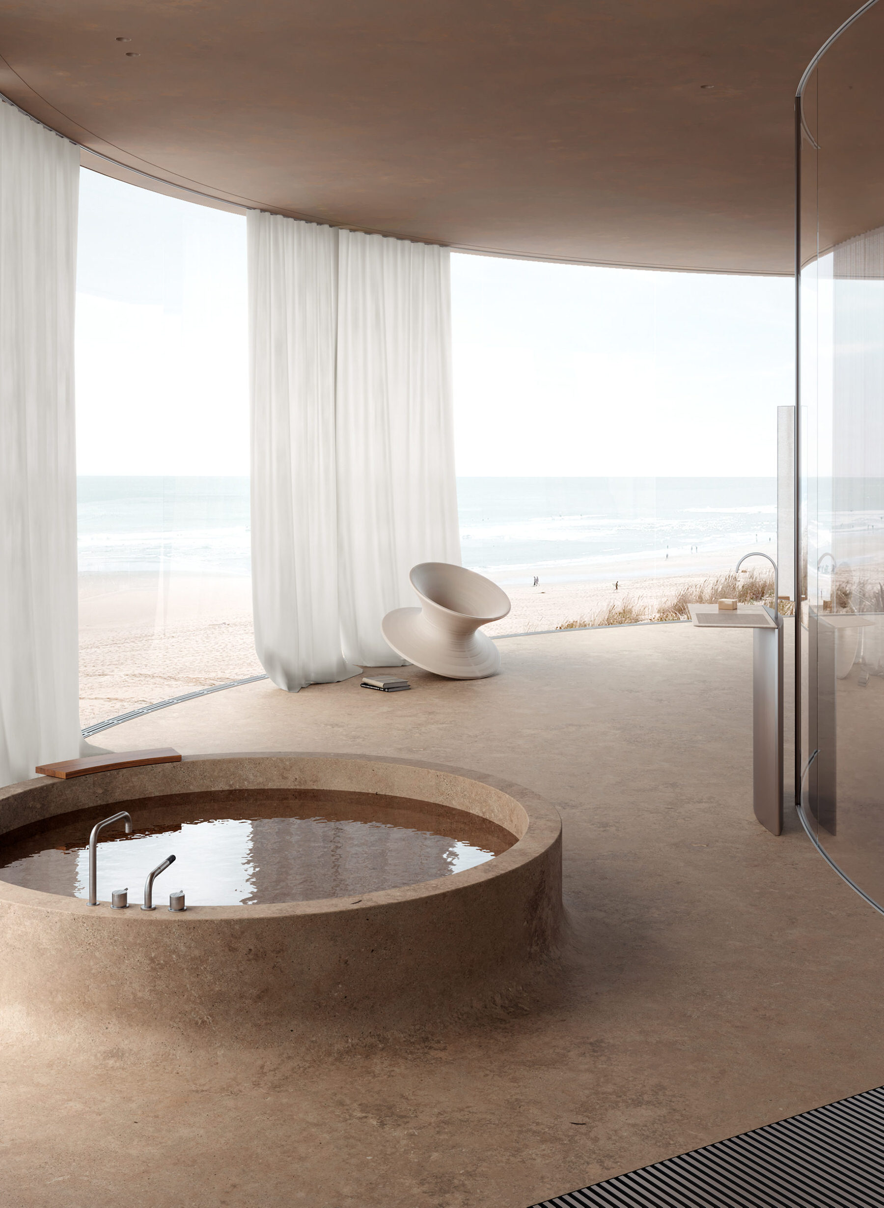 Beach Hotel Concept in Odessa, Ukraine by Alexey Gulesha | Yellowtrace