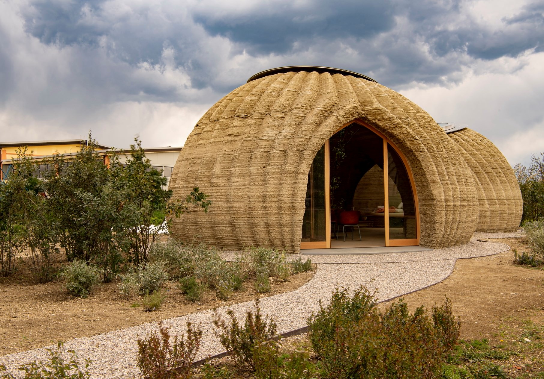 TECLA Completes First 3D Printed House Made of Raw Earth | Yellowtrace